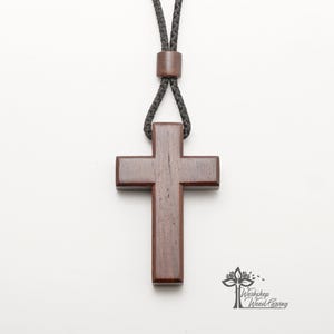 Wooden Pectoral Cross Made of Valuable Wood - Etsy