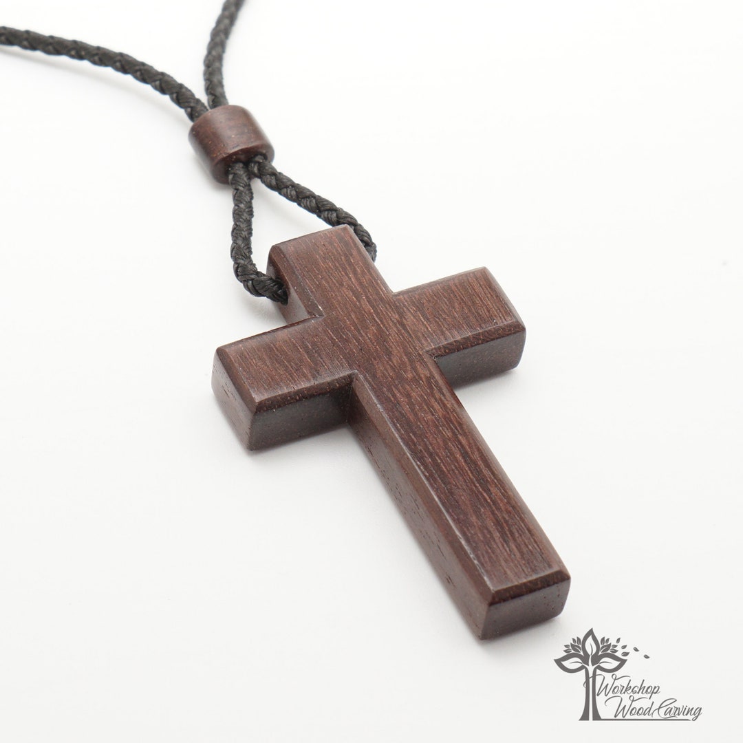 Wooden Pectoral Cross Made of Valuable Wood - Etsy