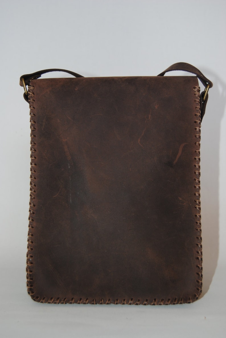 Handcrafted Leather Unisex Bag - Etsy