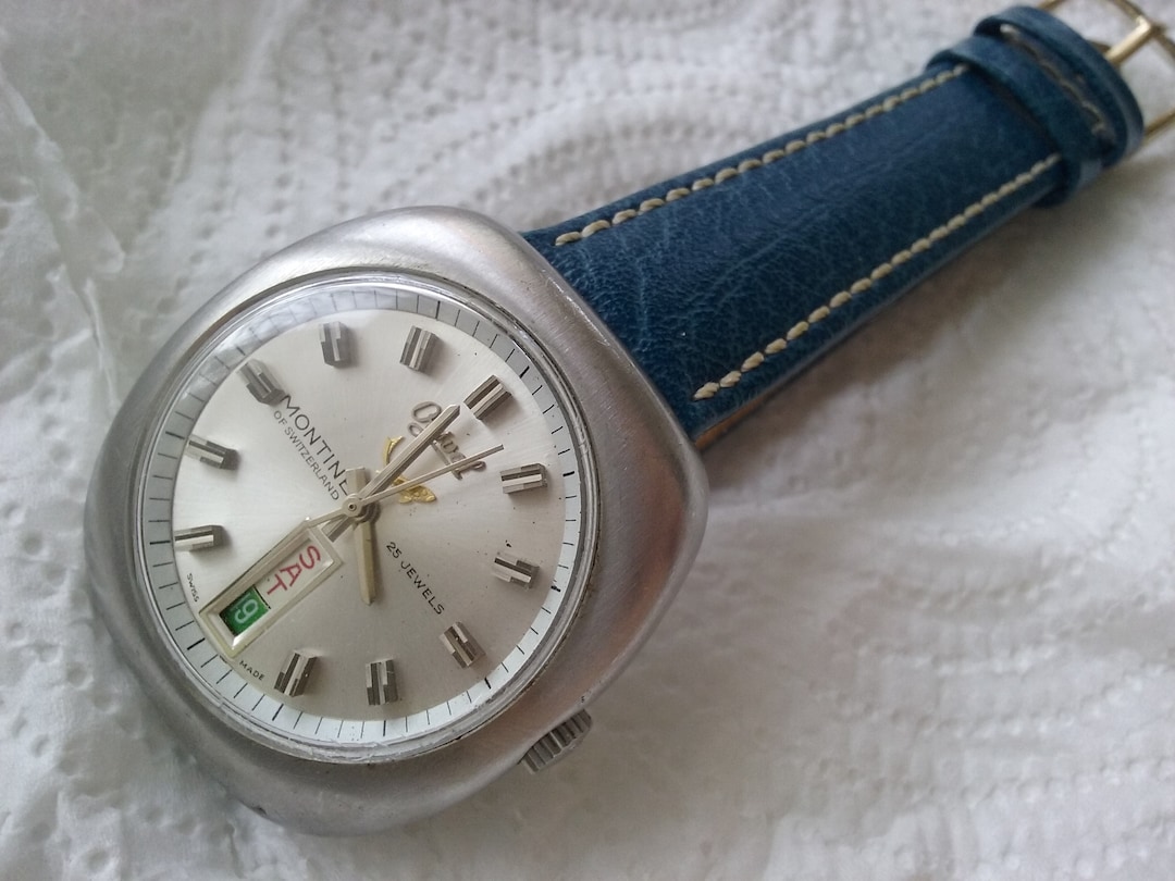 Ogival Fisk Automatic Montine of SWITZERLAND - Etsy
