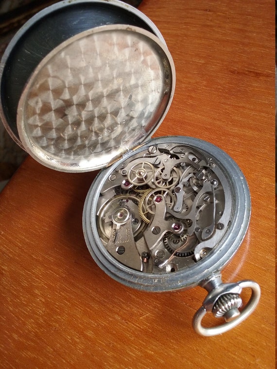 Leonidas pocket chronograph working - Gem