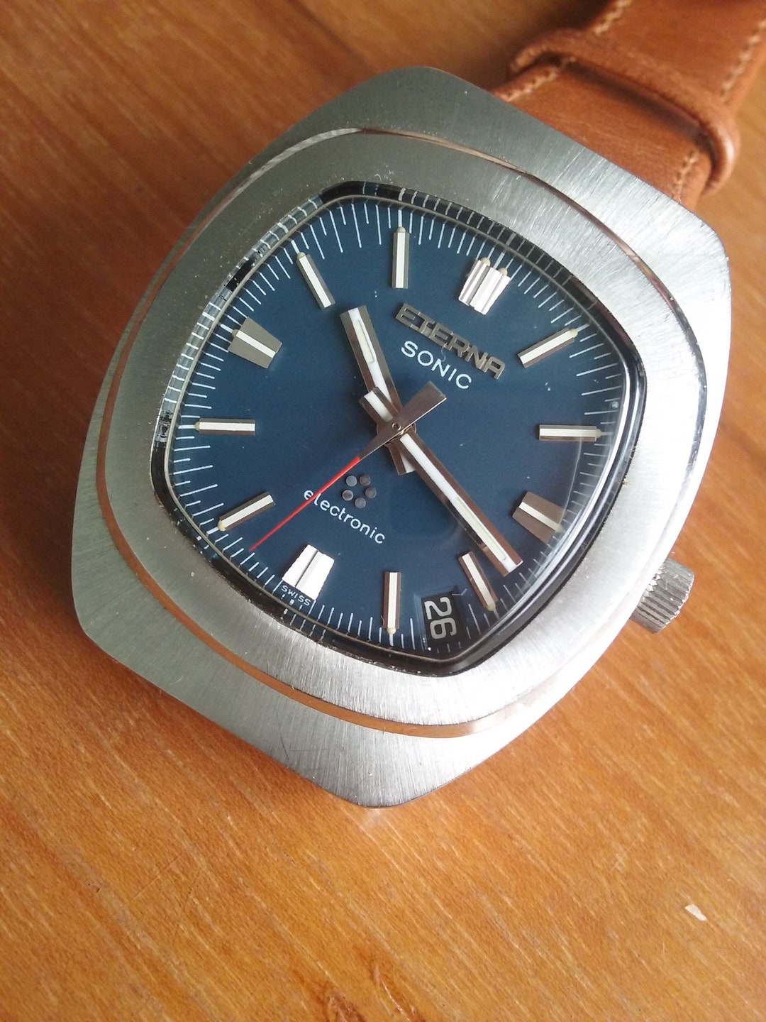 Eterna Sonic Electronic Men's Watch Working Tuning Fork - Etsy