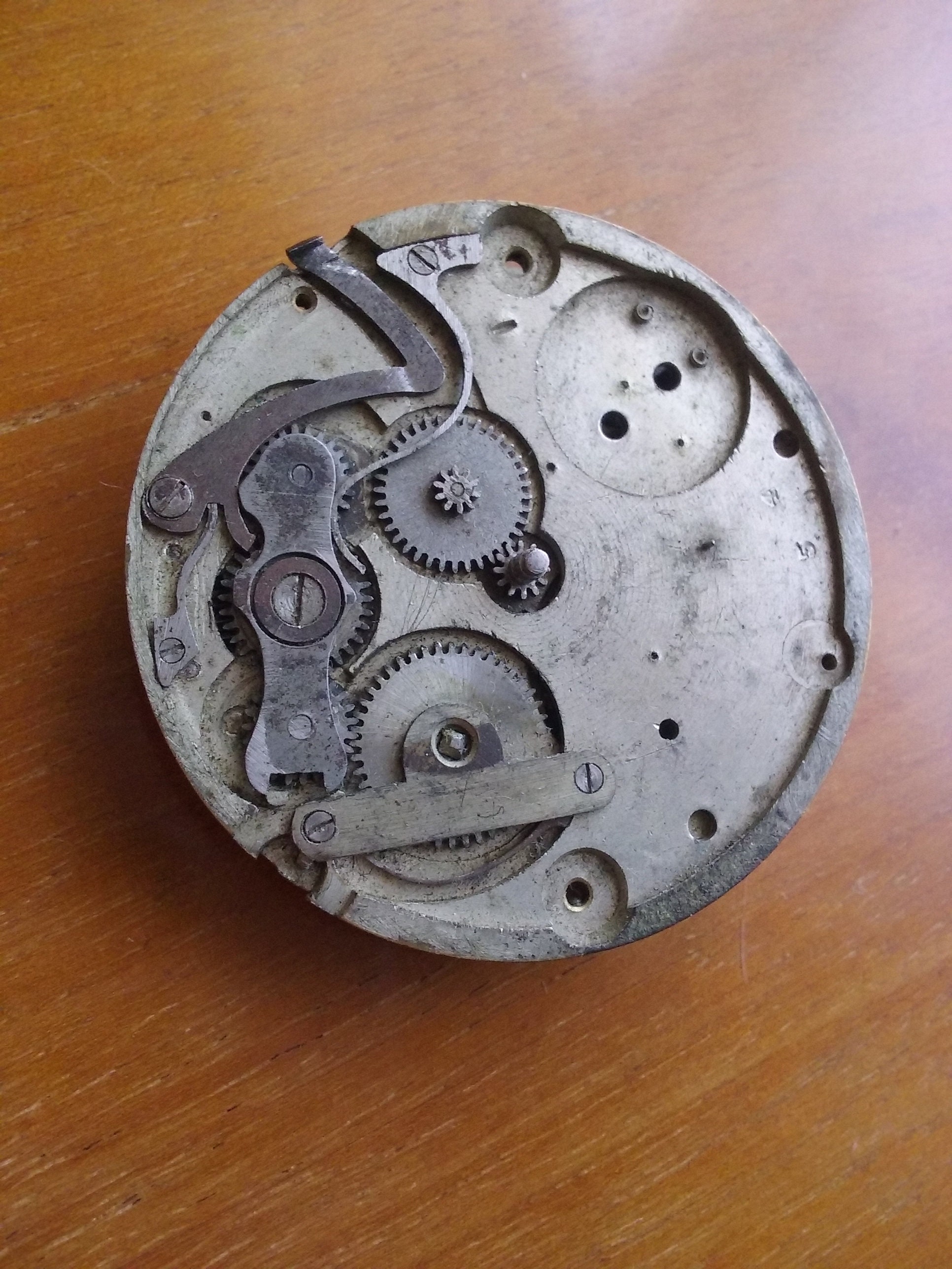 Western Special Pocket Watch Movement NON Working. FOR PARTS - Etsy