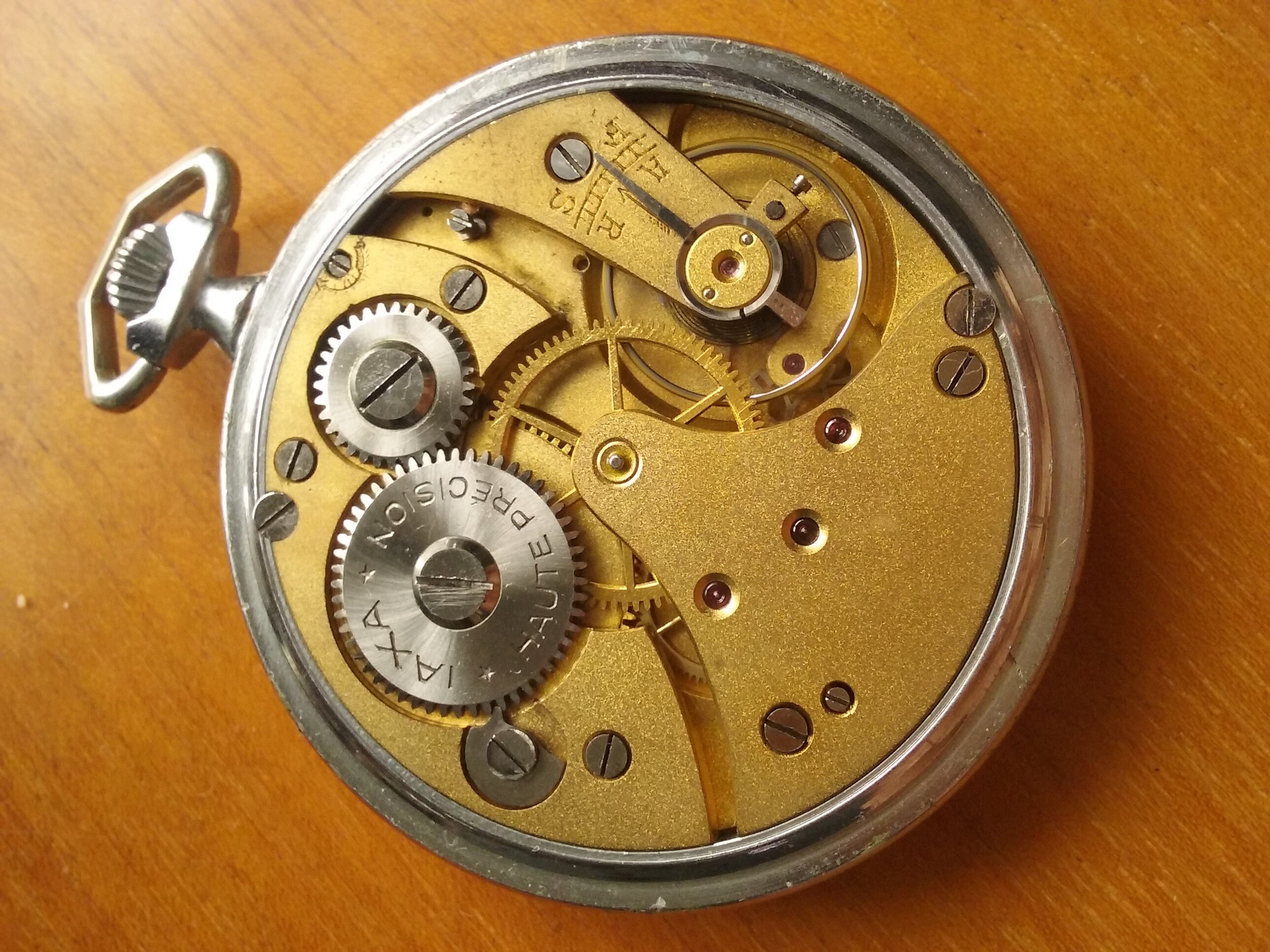 Chronometre Iaxa Pocket Watch Working - Etsy