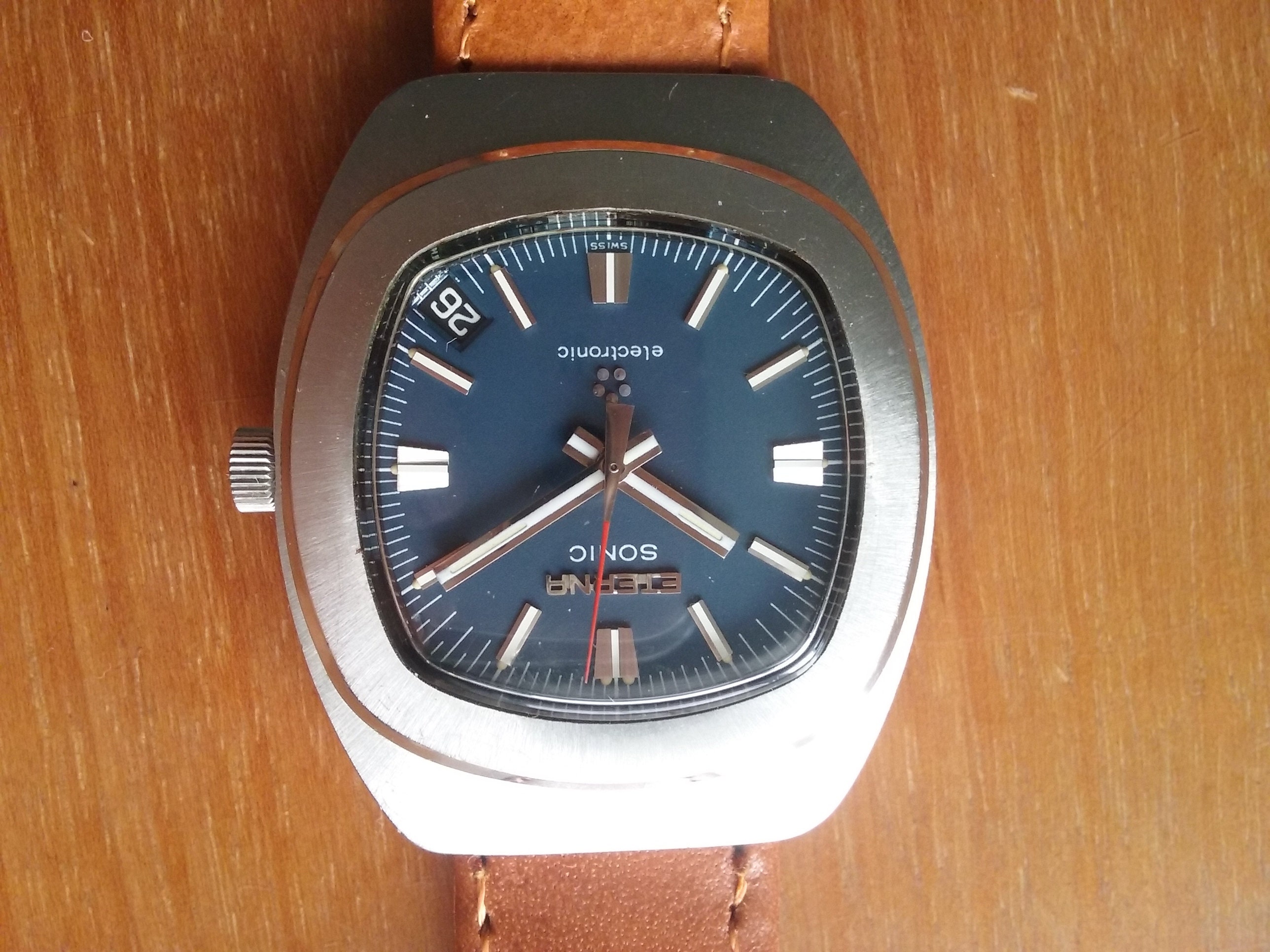 Eterna Sonic Electronic Men's Watch Working Tuning Fork - Etsy