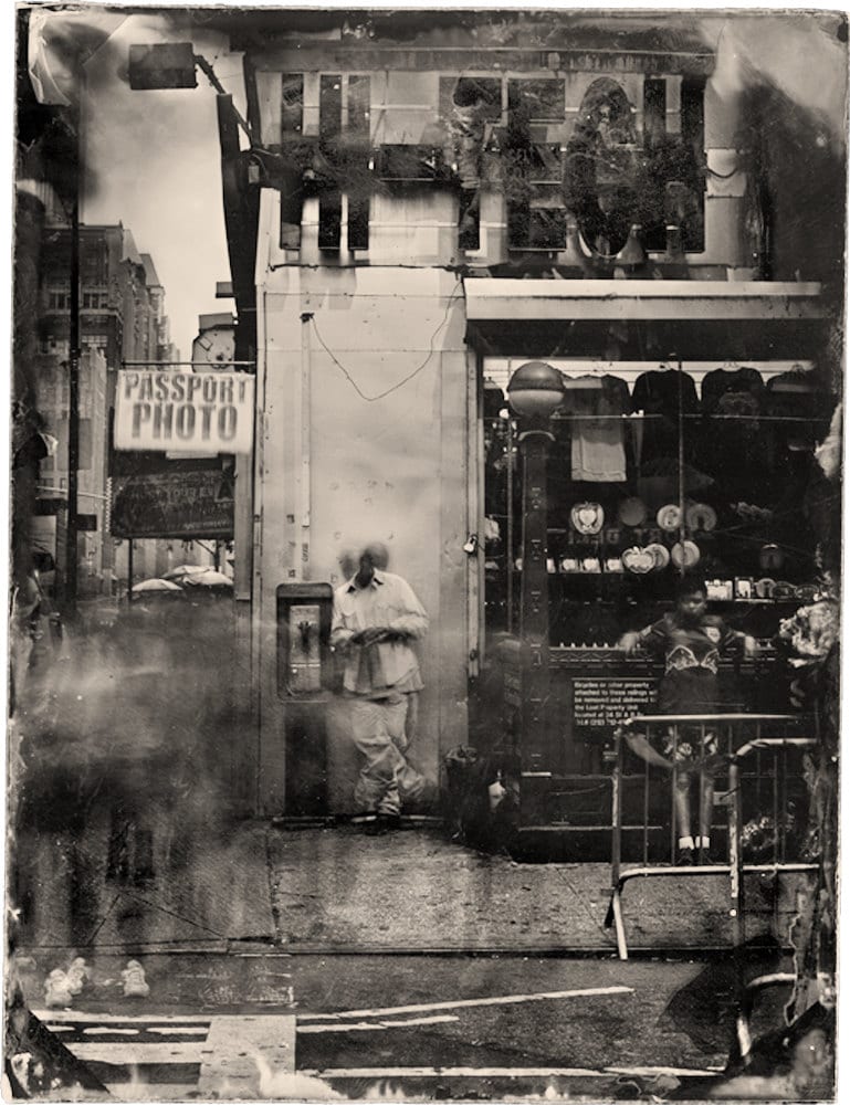 Wet Plate Collodion Print - Street Photography - Hells Kitchen - Fine ...