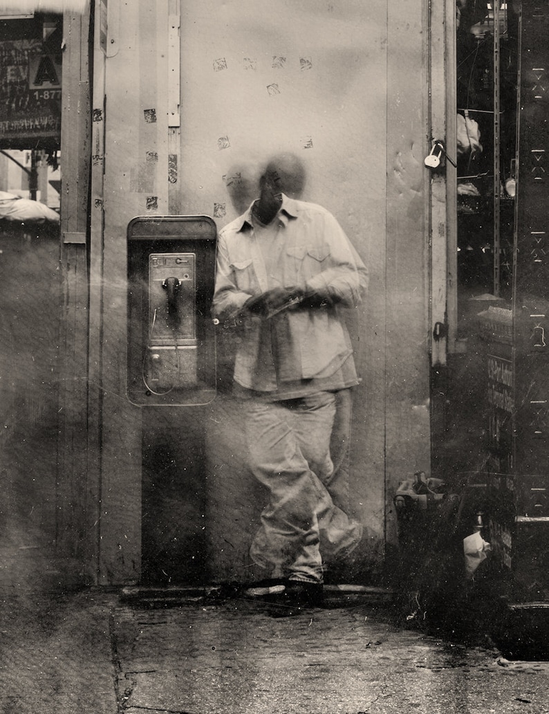 Wet Plate Collodion Print Street Photography Hells Kitchen Fine Art ...