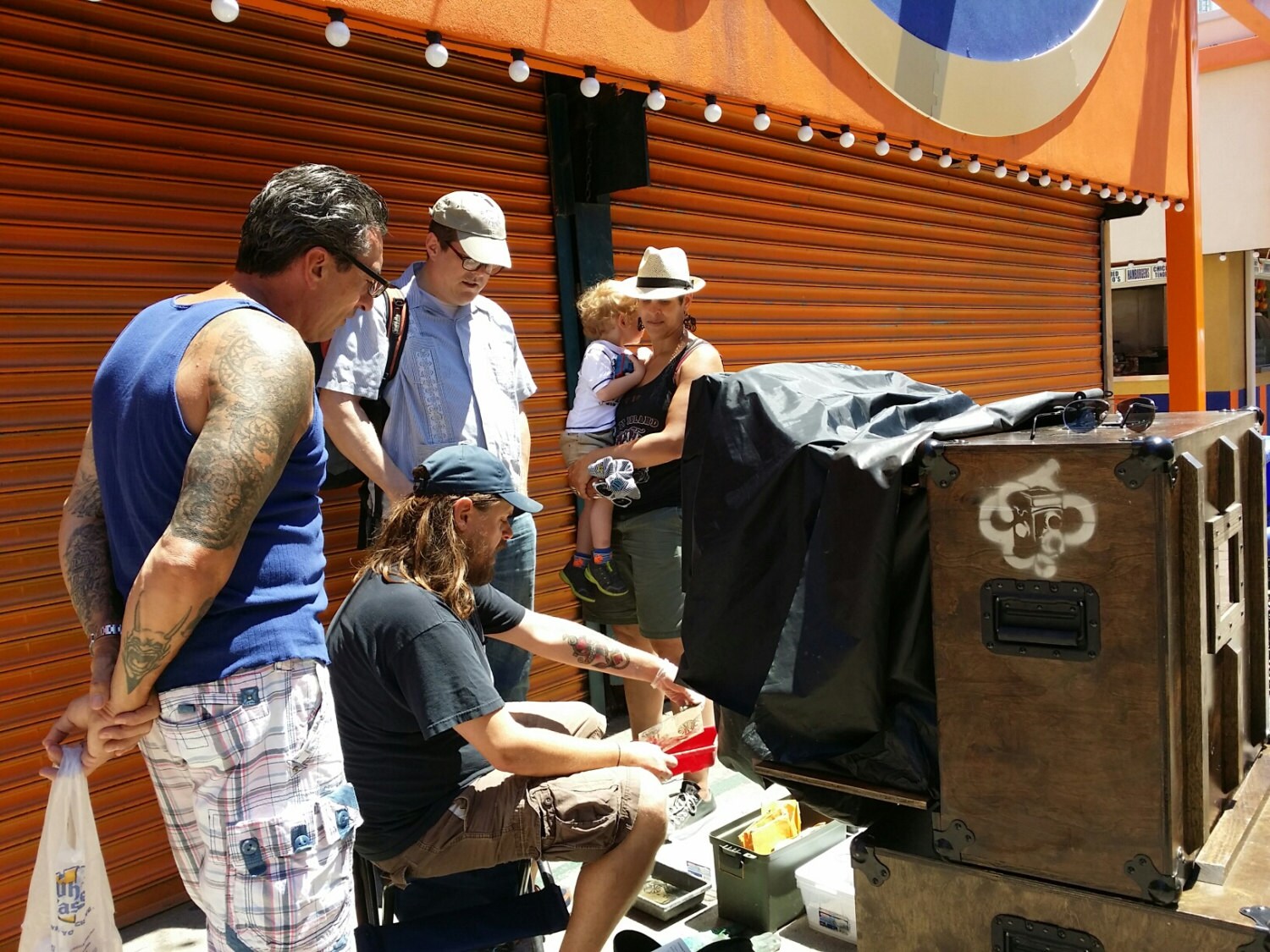 Wet Plate Collodion Print - Coney Island - Luna Park - Fine Art Print ...