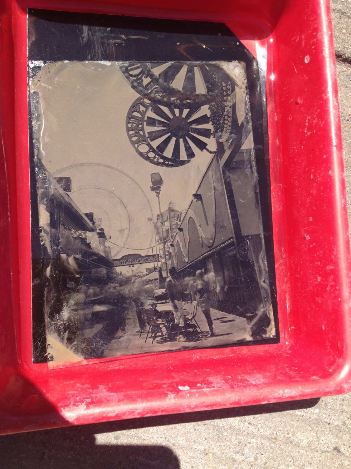 Wet Plate Collodion Print - Coney Island - Luna Park - Fine Art Print ...