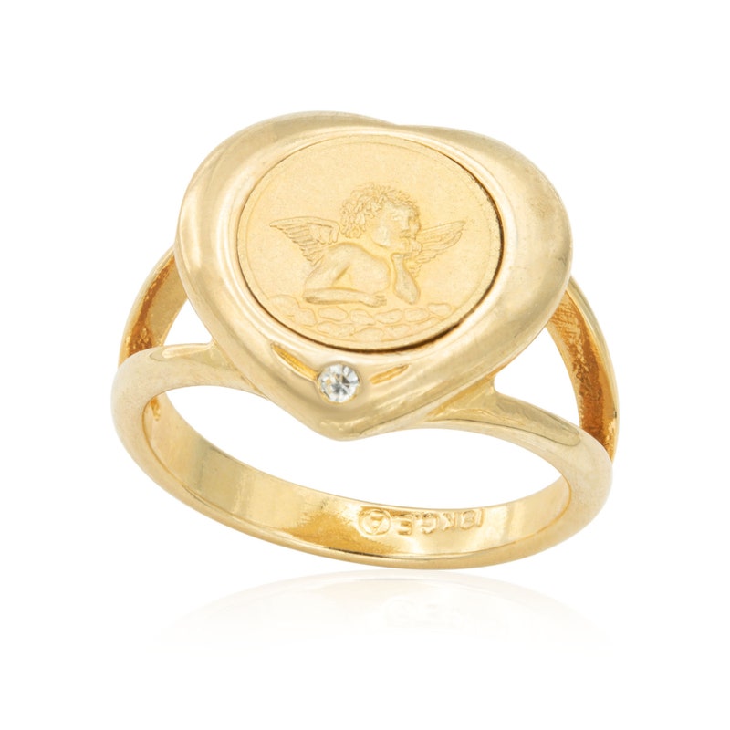 18k Panda Coin Ring - Etsy