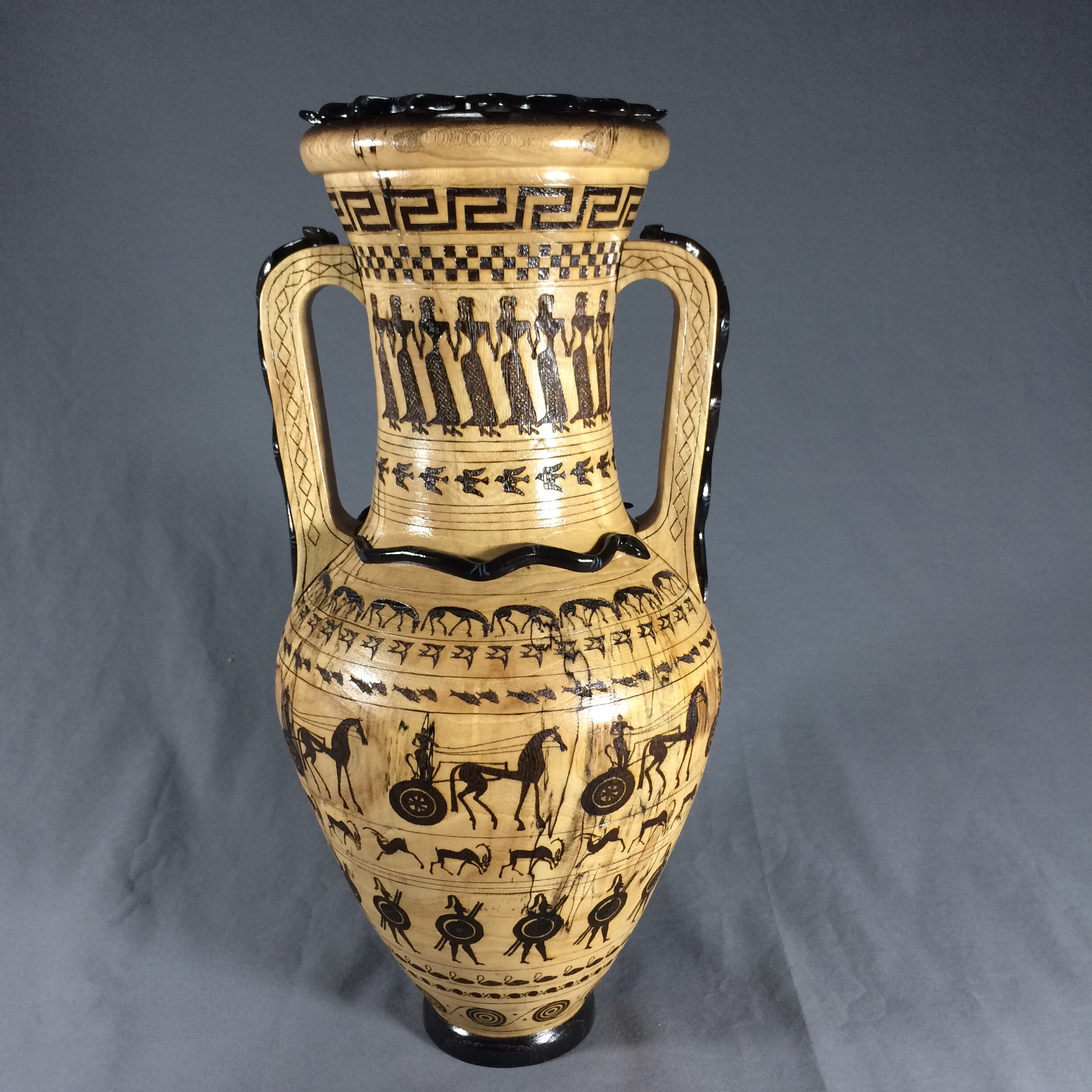 Grecian Funeral Amphora Replica - Etsy