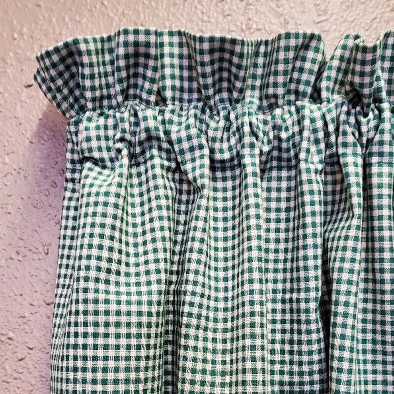 Gingham Valance - Etsy