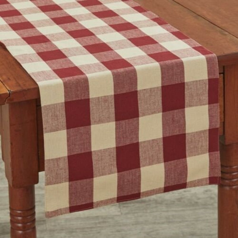 Burgundy Table Runner - Etsy