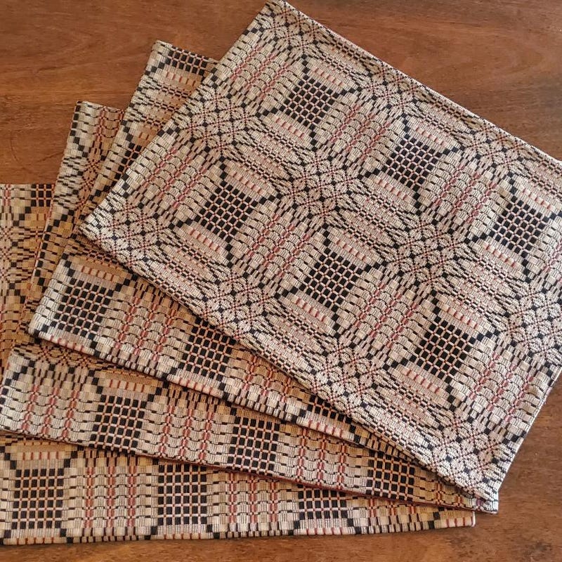 Antique Red Place Mat - Etsy Canada