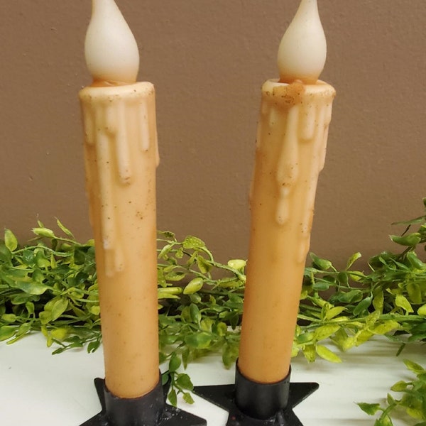 Primitive Candles - Etsy