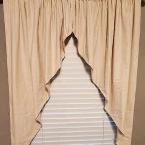 Handmade Country Primitive Colonial Farmhouse Osnaburg Romantic Swags ...