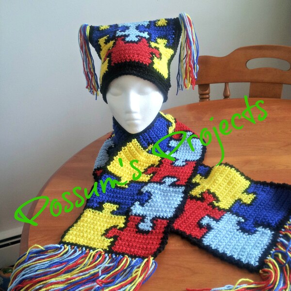 Crochet Puzzle Piece - Etsy