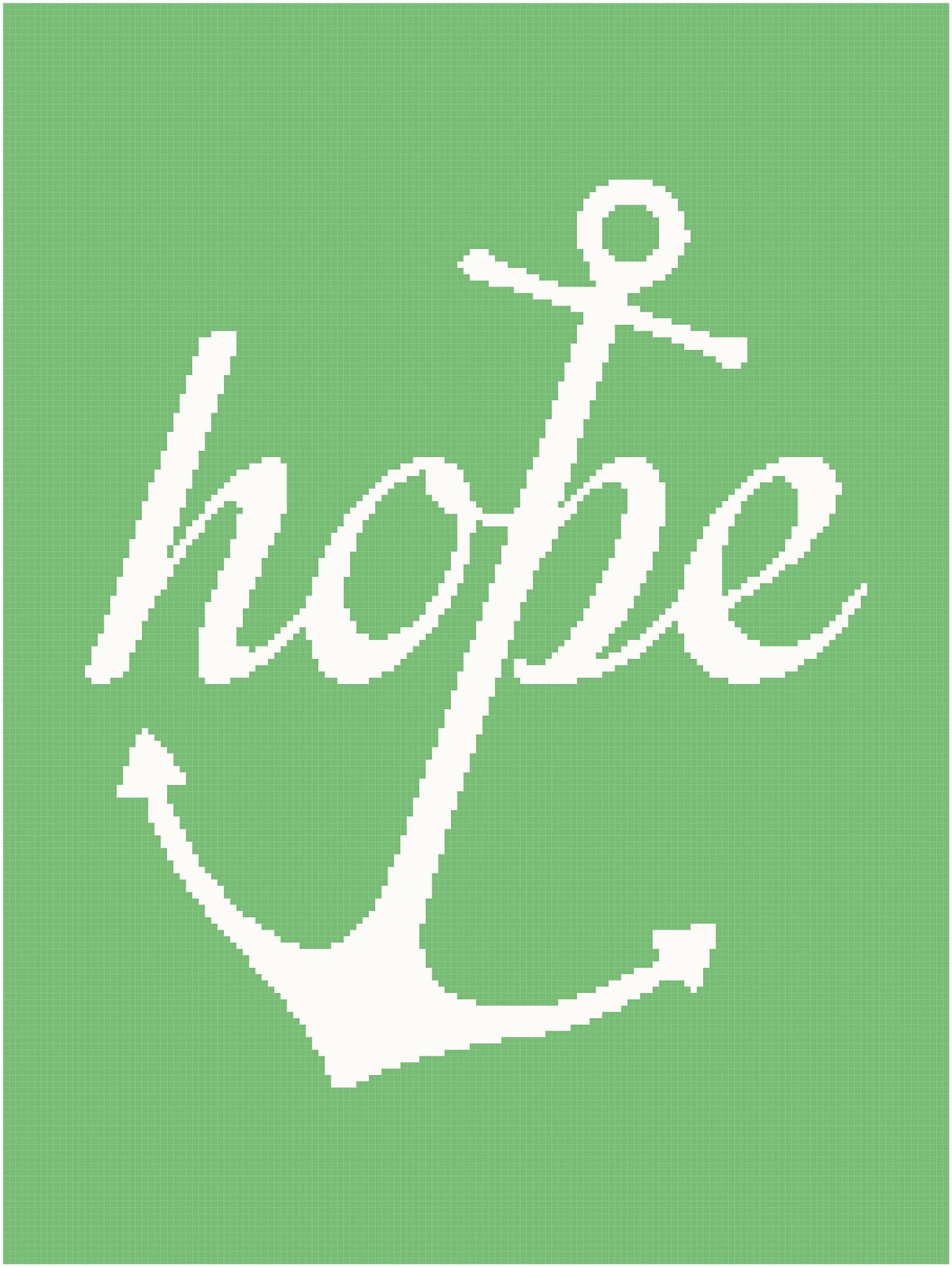 Hope Graph Blanket Pattern - Etsy