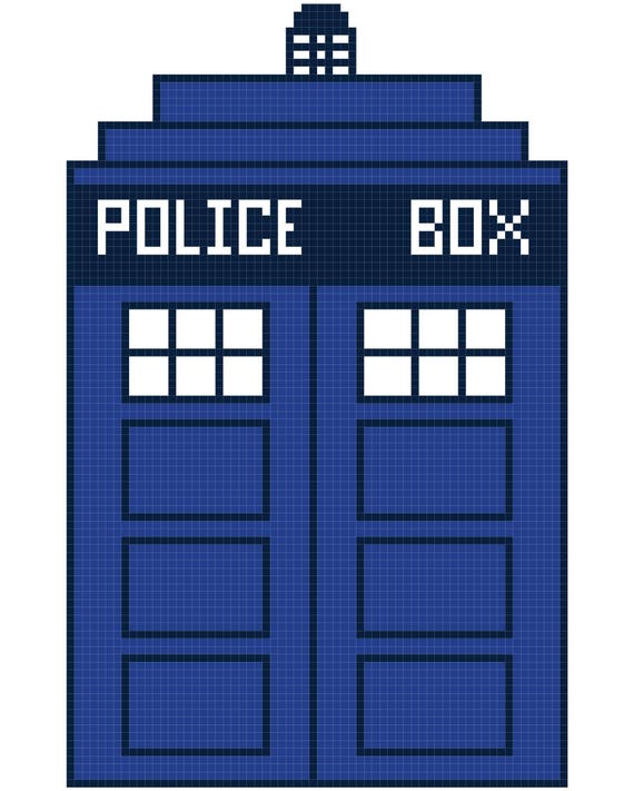Tardis Inspired Baby Blanket Pattern - Etsy