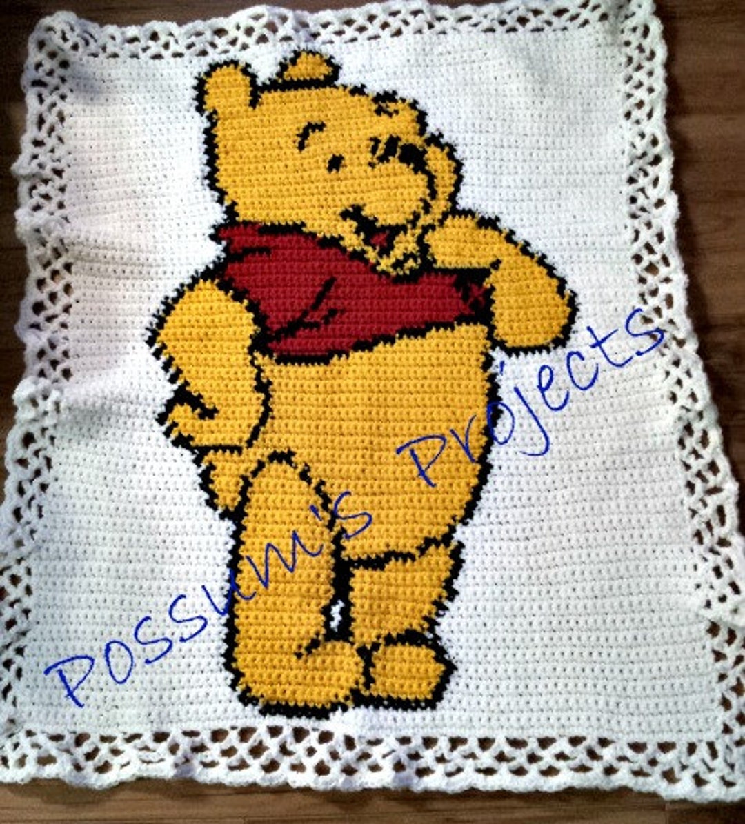 Yellow Bear Baby Blanket Pattern - Etsy