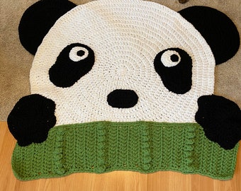 Panda Bear Rug - Etsy