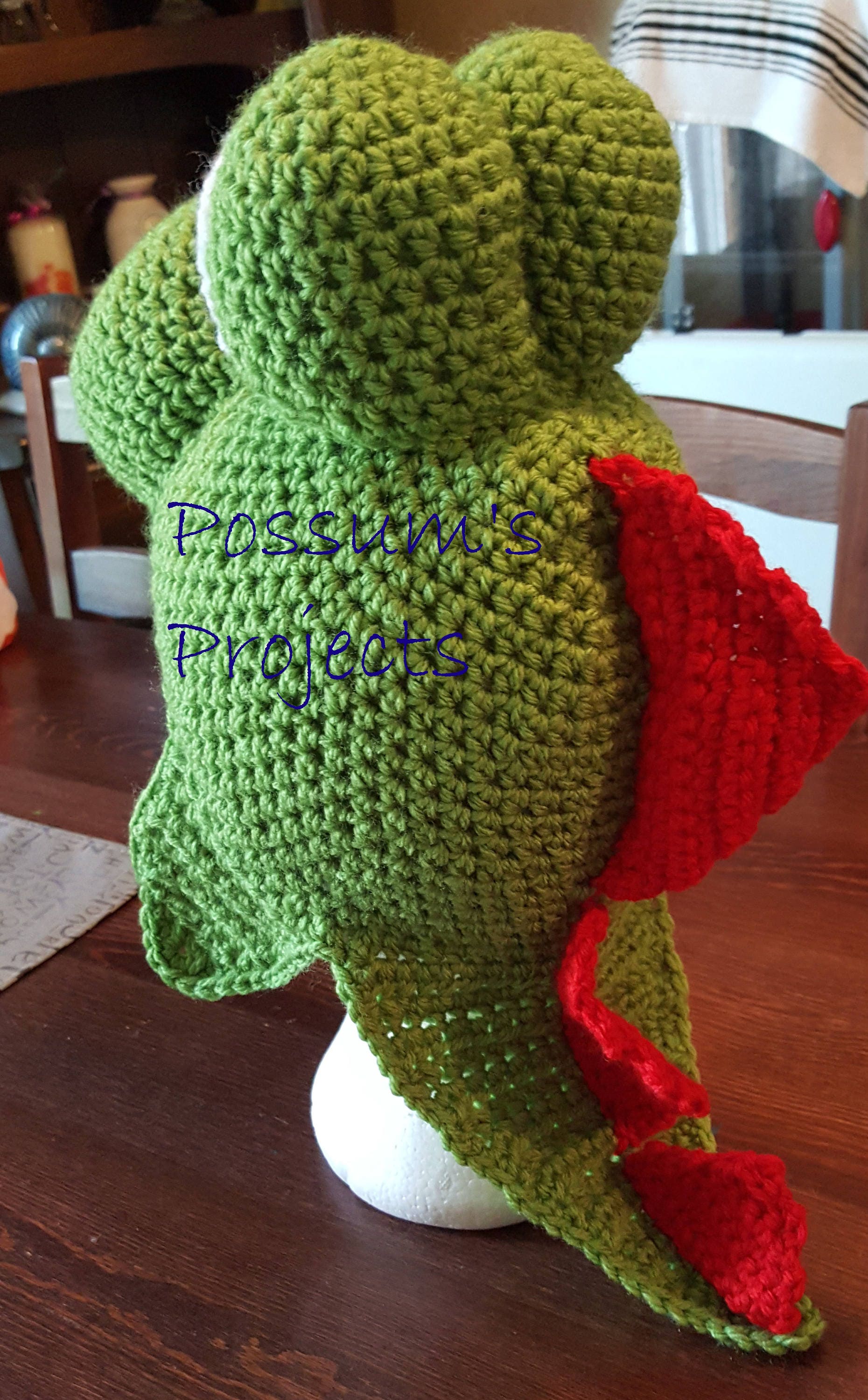 Yoshi Inspired Hat - Etsy