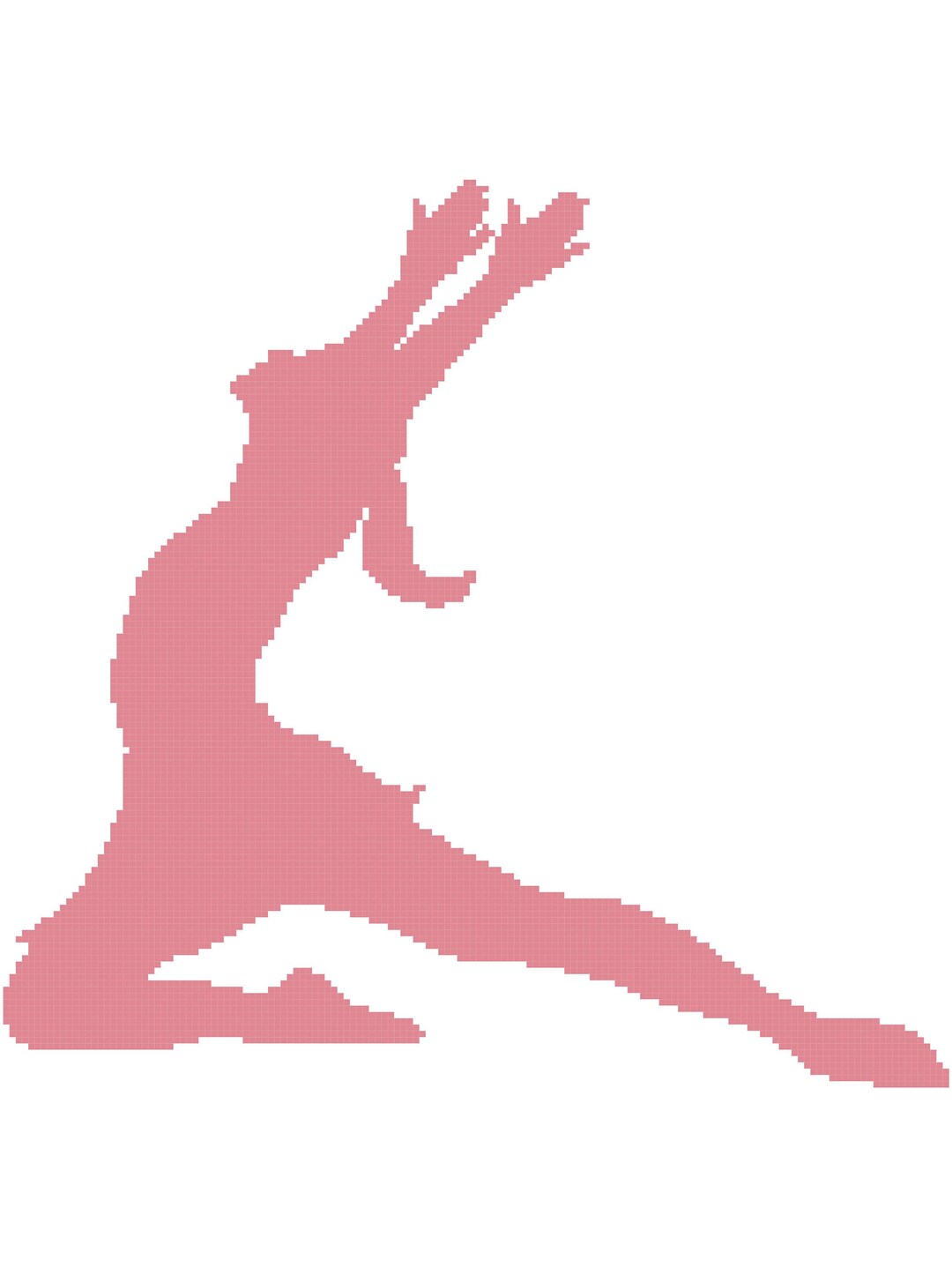 Dancer Graph Blanket Pattern - Etsy Canada