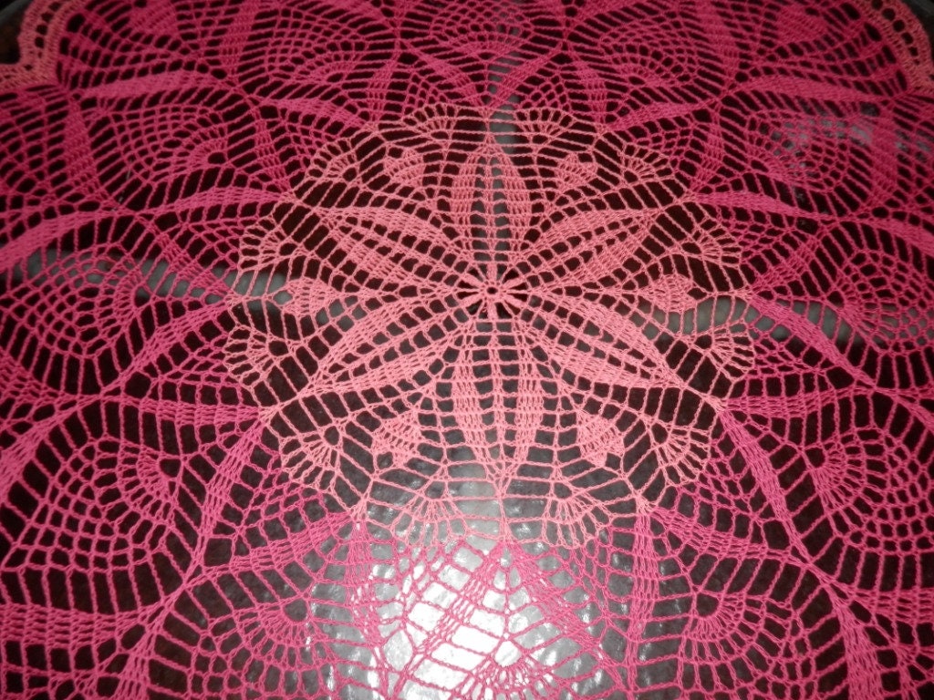 Amazing Real Handmade Doily little Hearts Round - Etsy