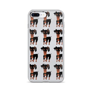 Min Pin, Miniature Pinscher Dog, Puppy Collage iPhone Case - Etsy