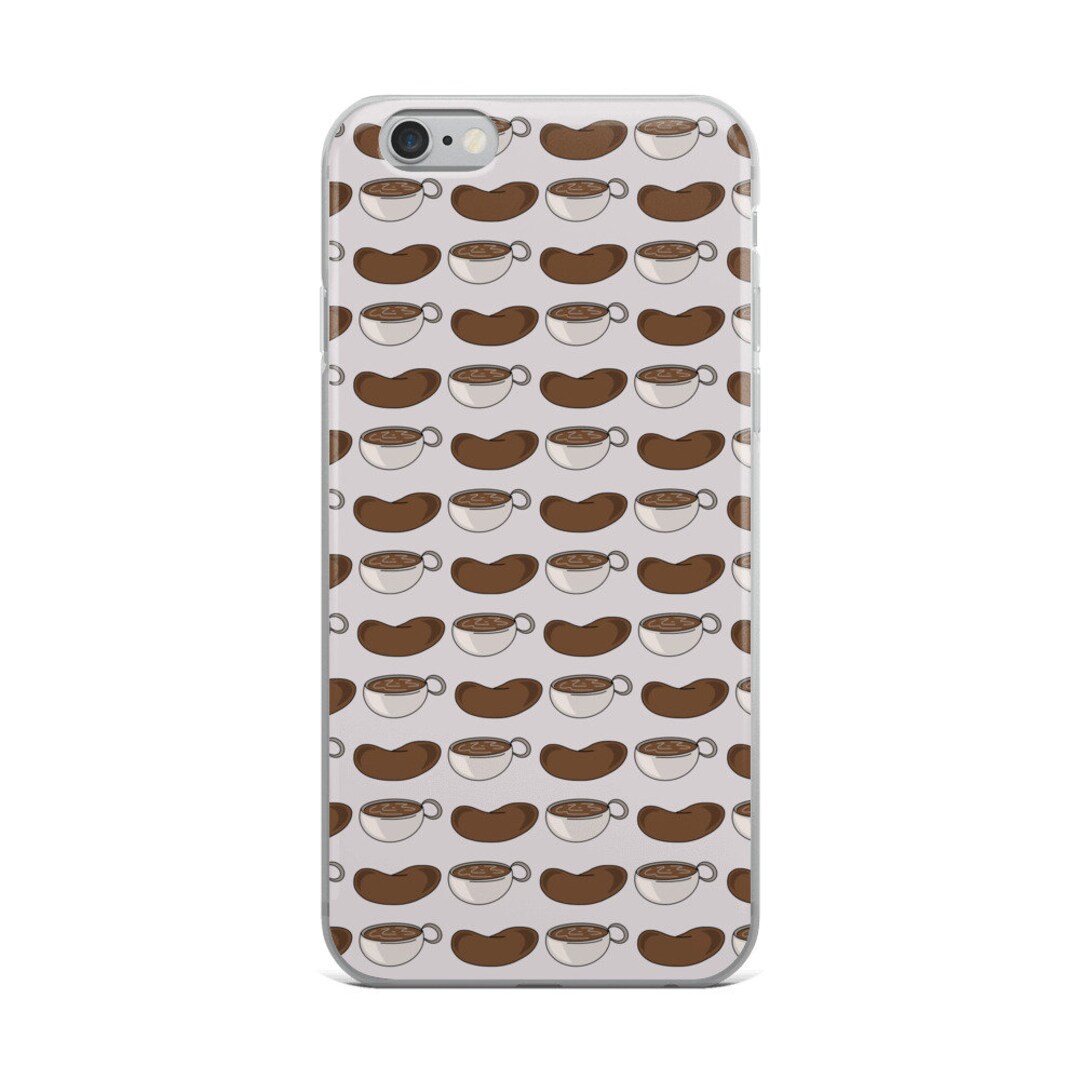 Coffee Cup and Coffee Bean, Java, Java Cup Collage iPhone Case - Etsy