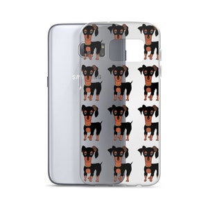 Min Pin, Miniature Pinscher Dog, Puppy Collage Samsung Case - Etsy