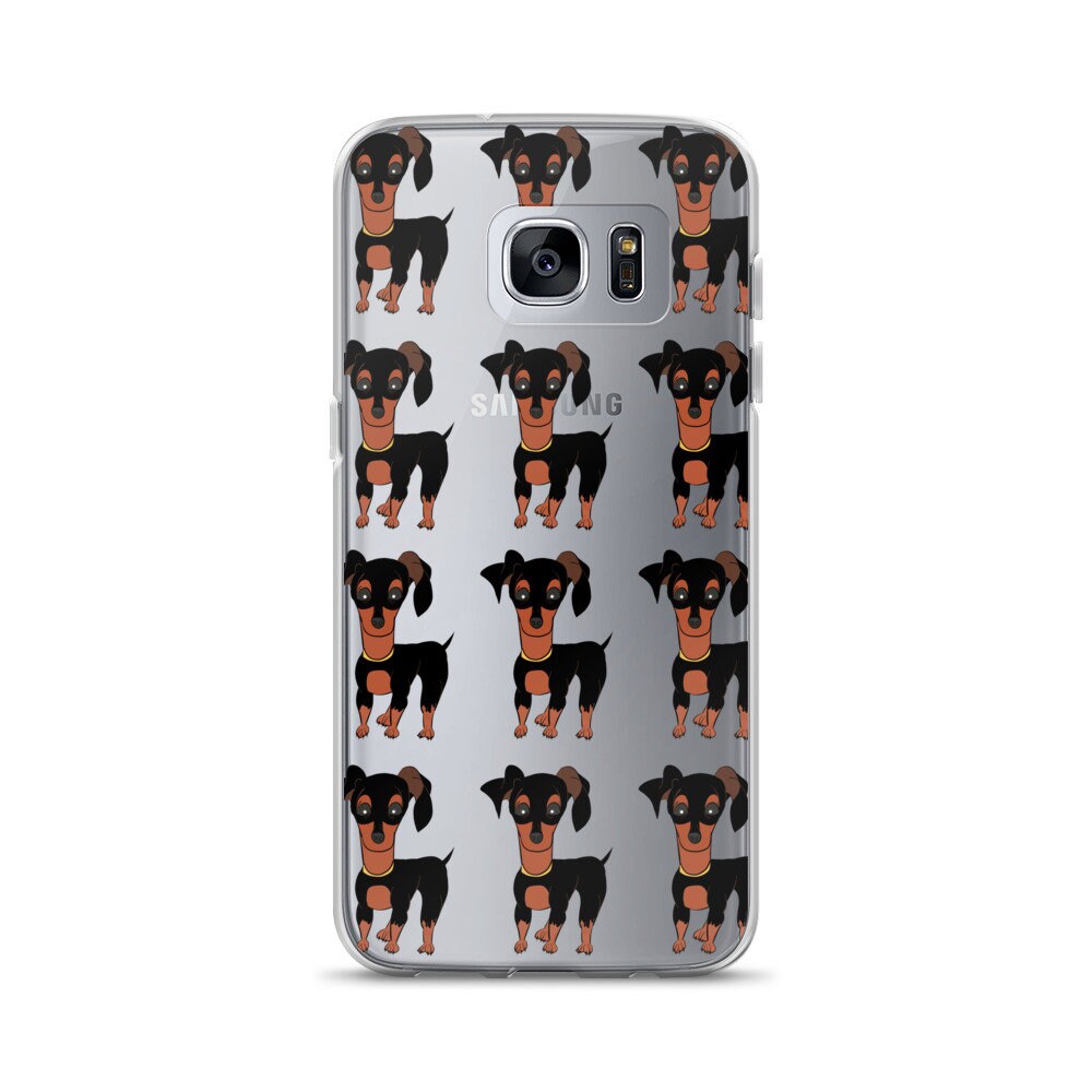 Min Pin Miniature Pinscher Dog Puppy Collage Samsung Case - Etsy