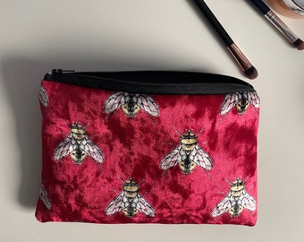 Red Velvet Bag | Etsy