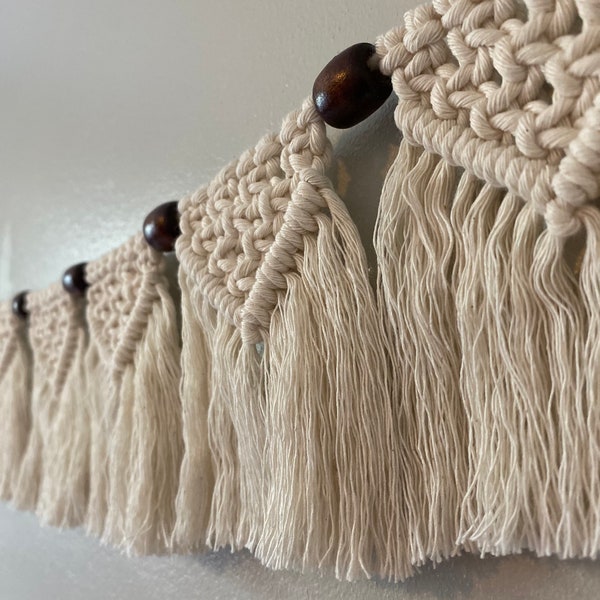 Macrame Banner - Etsy