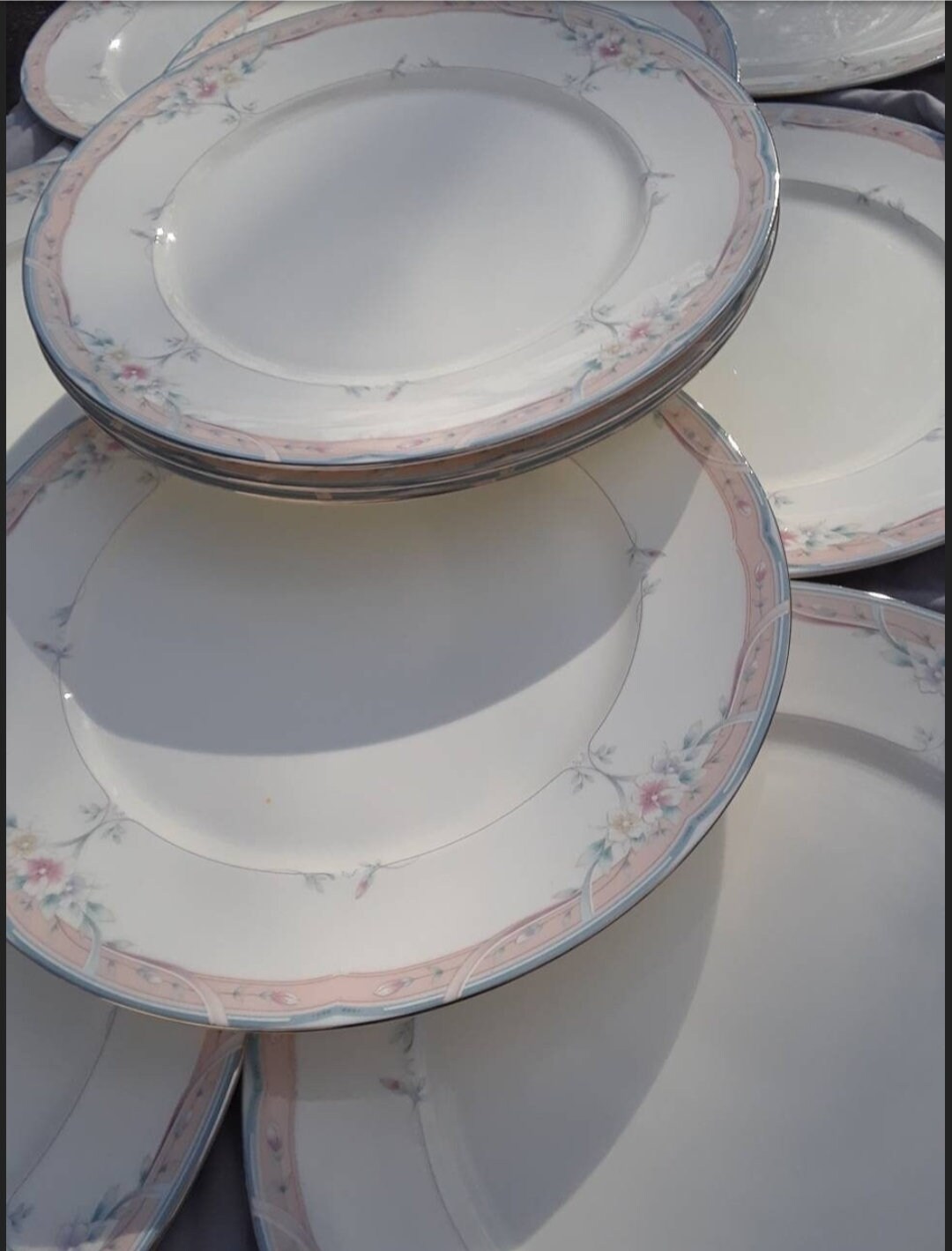 5 Lenox Emily Dinner Plates - Etsy