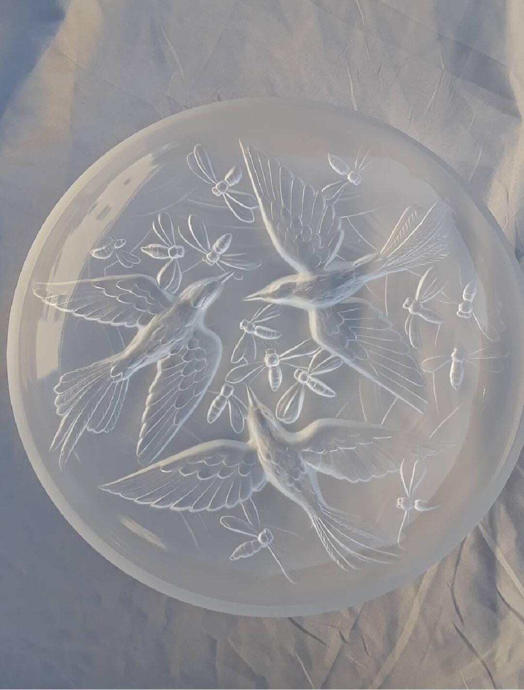 Verlys of America Birds and Bees Charger - Etsy