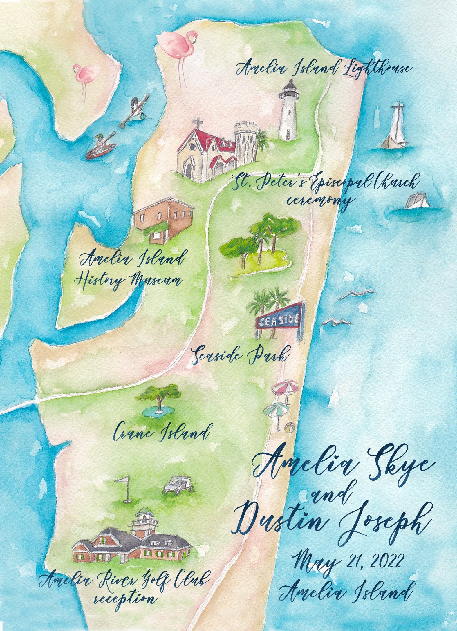 Amelia Beach Fl Map