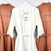 Rust Burnt Orange Bridesmaid Robes, Bridesmaid Gift, Bridal Robes ...