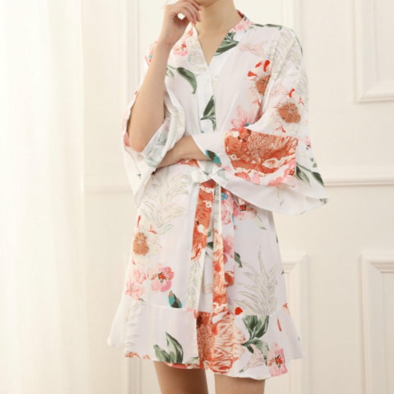 Bridesmaid Robes Floral - Etsy