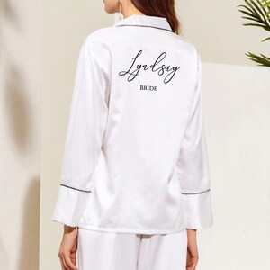 Forest Green Bridesmaid Pyjamas, Emerald Satin Pyjamas, Green ...