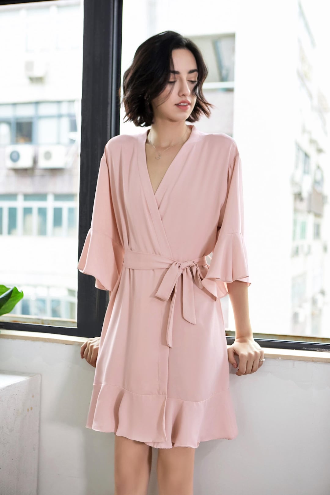 Ruffle Bridesmaid Robes, Ruffle Robe, Bridal Robe, Bridesmaid Gift ...