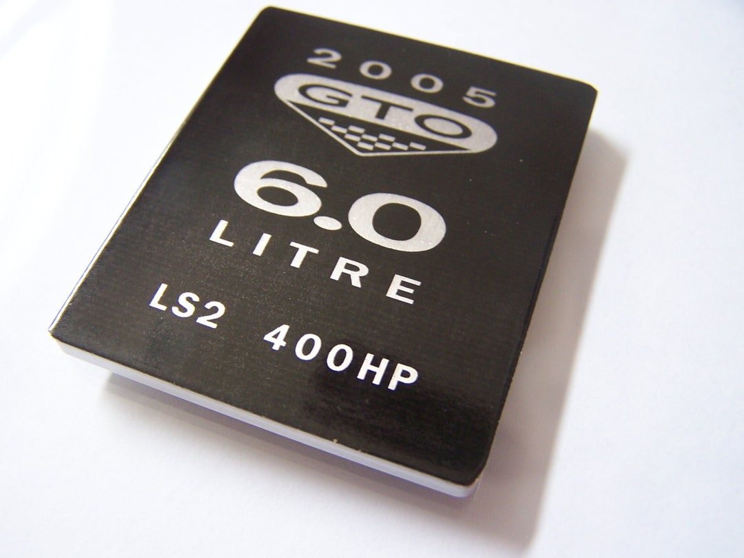 GTO Console Badge 2005 - Etsy