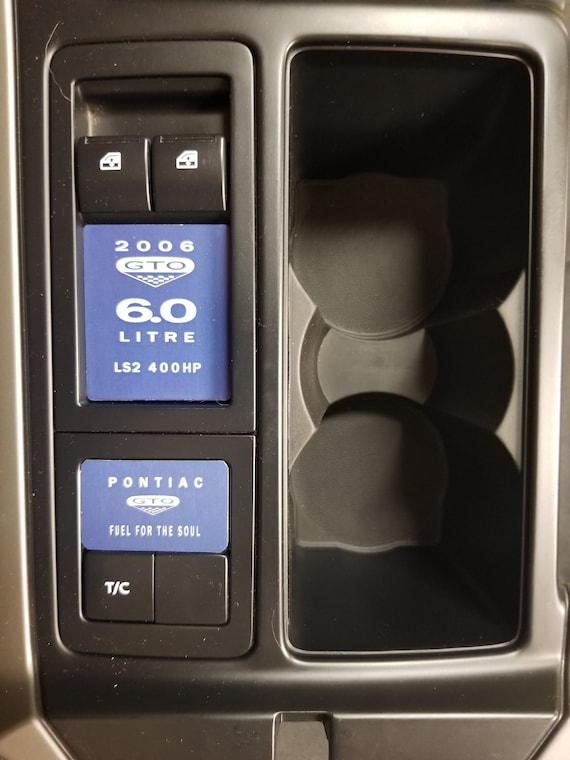 GTO Console Badges 2004-2006 Blue | Etsy