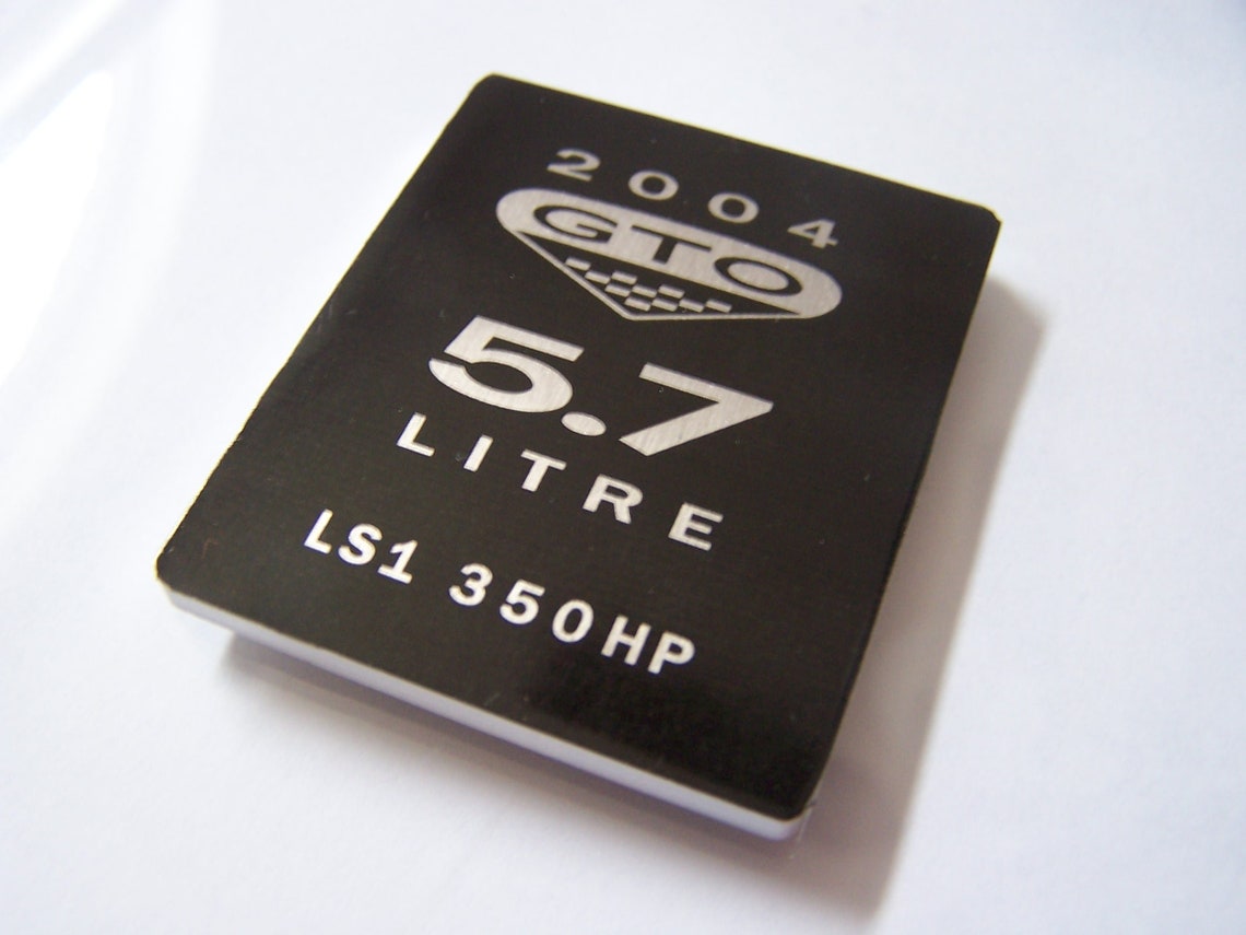 GTO Console Badge 2004 - Etsy