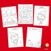 Big BUNDLE Christmas Coloring Kit ENGLISH VERSION 10 Holidays ...