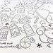 Big BUNDLE Christmas Coloring Kit ENGLISH VERSION 10 Holidays ...
