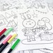 Big BUNDLE Christmas Coloring Kit ENGLISH VERSION 10 Holidays ...