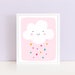 Pink Cloud, Cloud Poster, Cloud Decor, Cloud Art, Cloud Wall Art ...