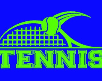 Tennis Heat Transfer - Etsy