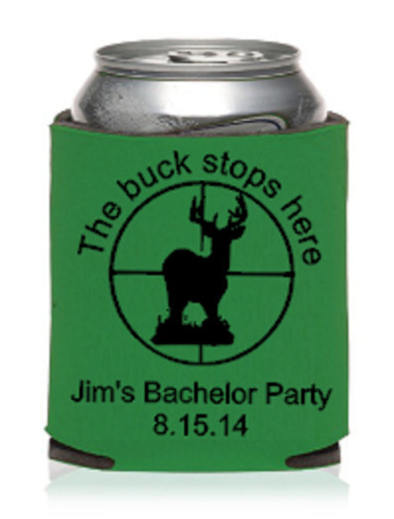 Personalized Bachelor Party Custom KOOZIE®, or Can Cooler, Groomsman ...